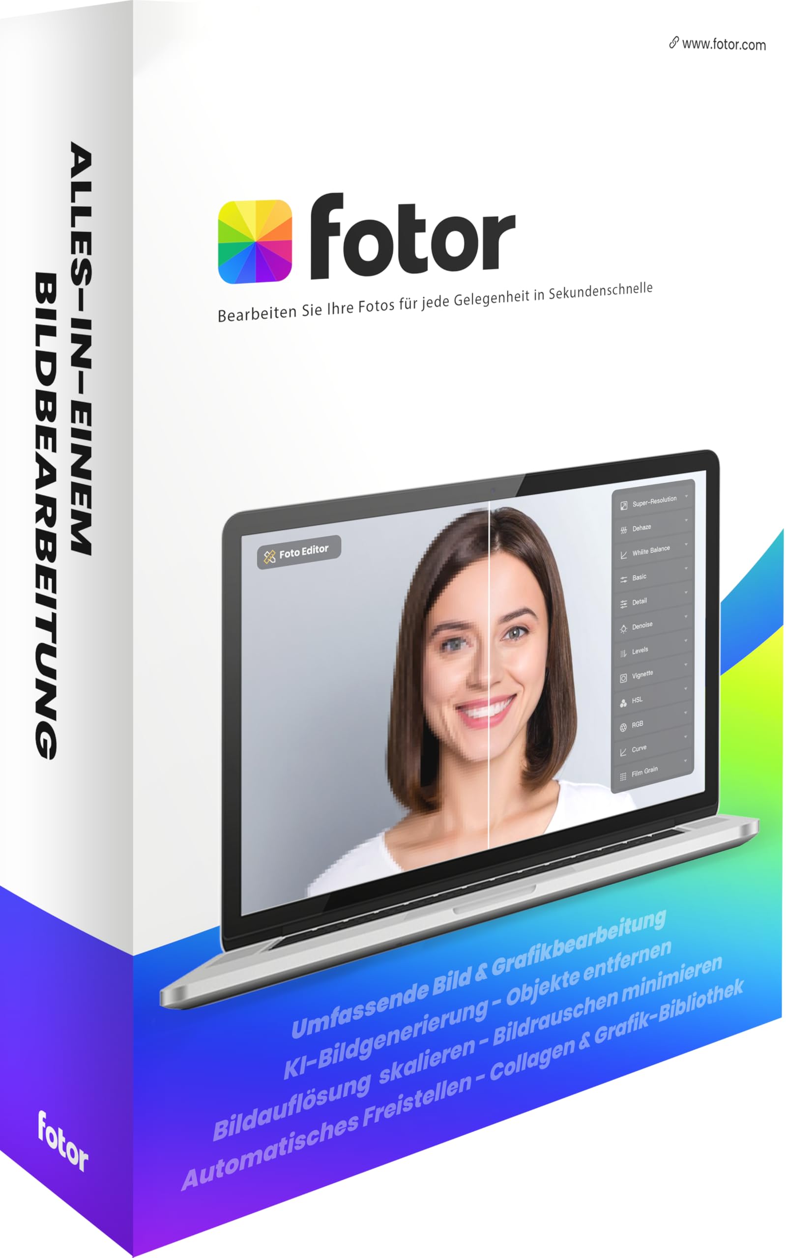 Fotor Pro | Kompatibel mit Windows | 1 Gerät | 1 Jahr | Professionelle ...