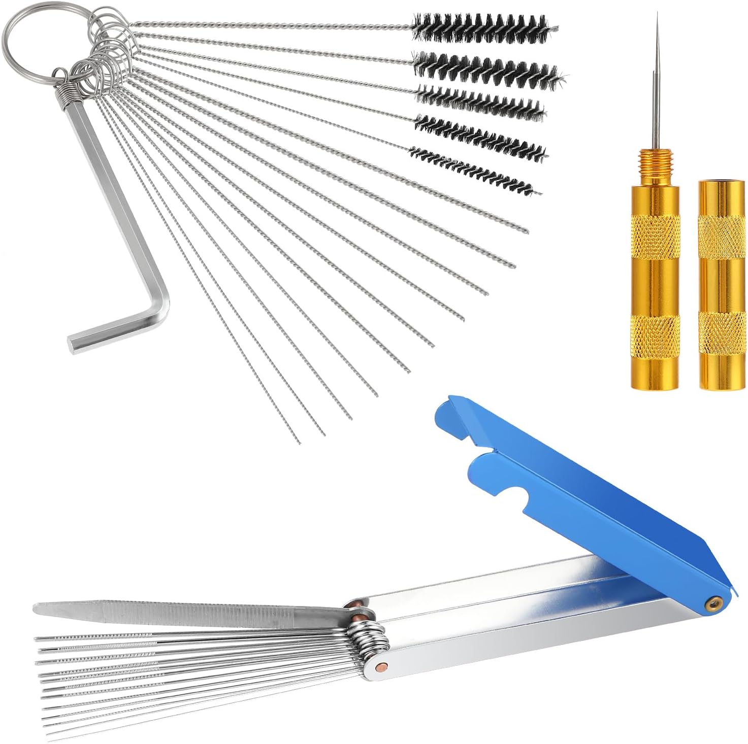 Amazon.com: Andibro Carburetor Cleaning Kit,Torch Tip Cleaner Set,13 ...