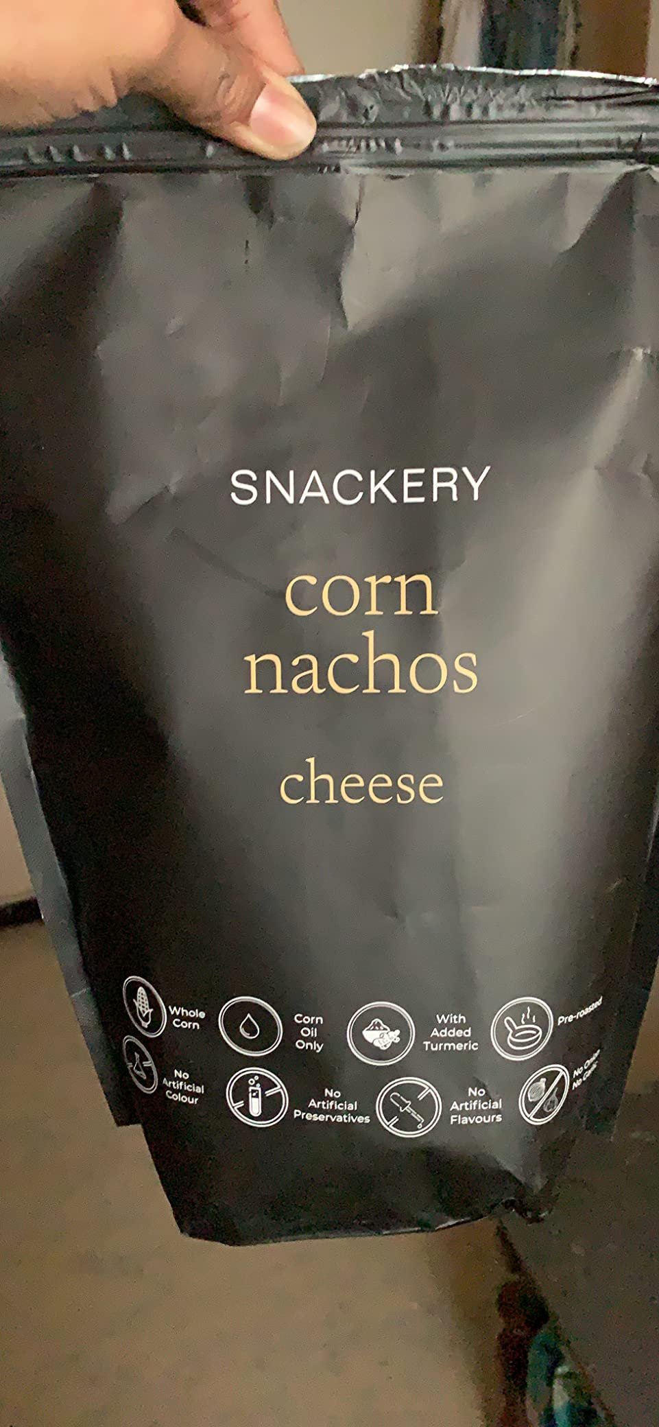 Snackery Corn Nacho Chips - Cheese- 300g | Roasted and Corn Oil Fried ...