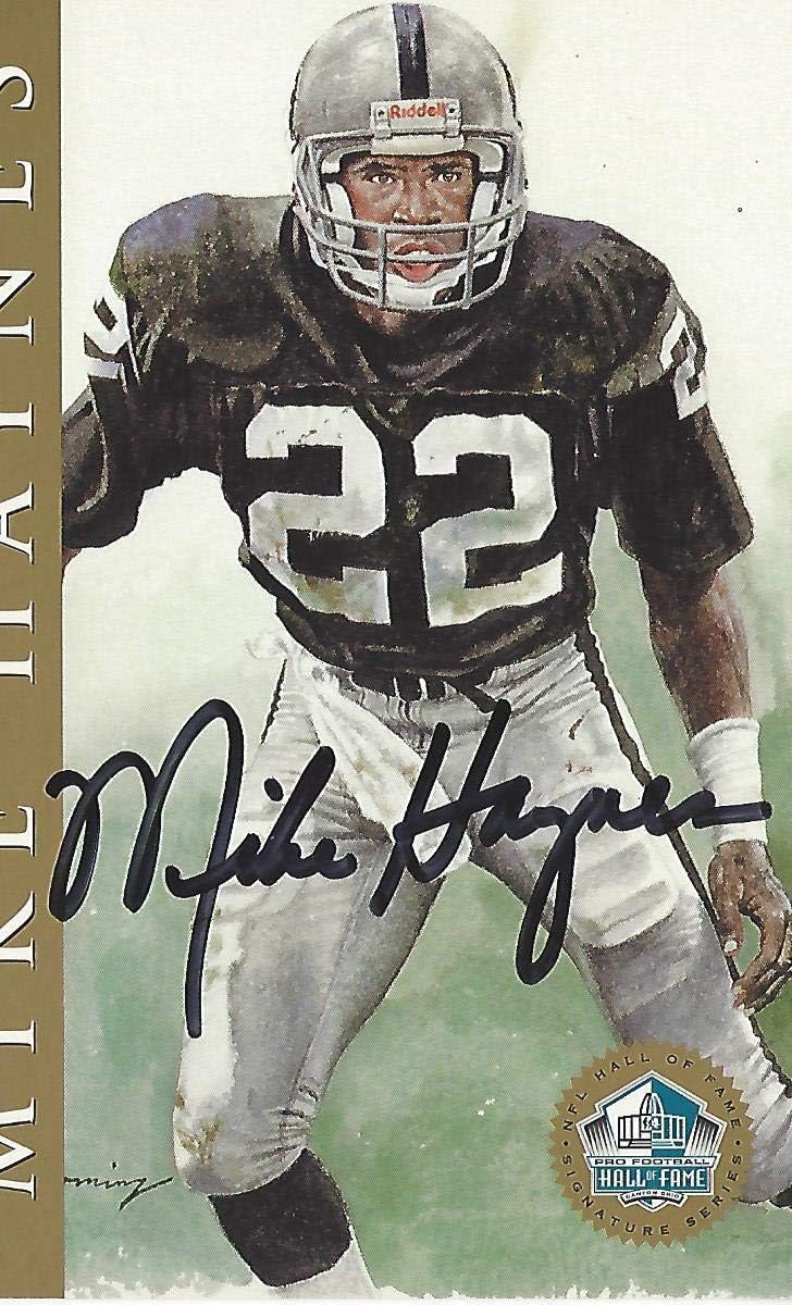 MIKE HAYNES -DB- #22 (RAIDERS) 9 TIME PRO-BOWL, 2 TIME ALL-PRO, and HOF ...