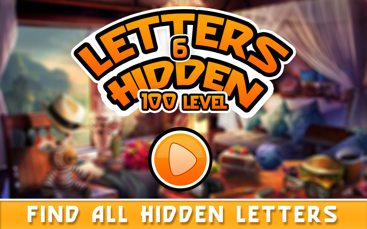 Hidden Letters 100 Level 7 : Hidden Object Game - App on the Amazon ...