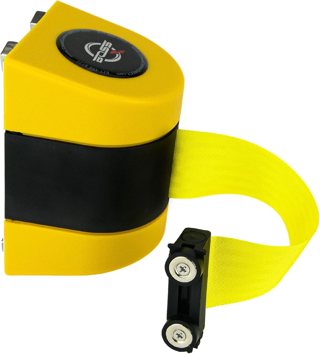 Amazon.com: "Q-Boss" Magnetic Retractable Barrier - 15' Feet Yellow ...