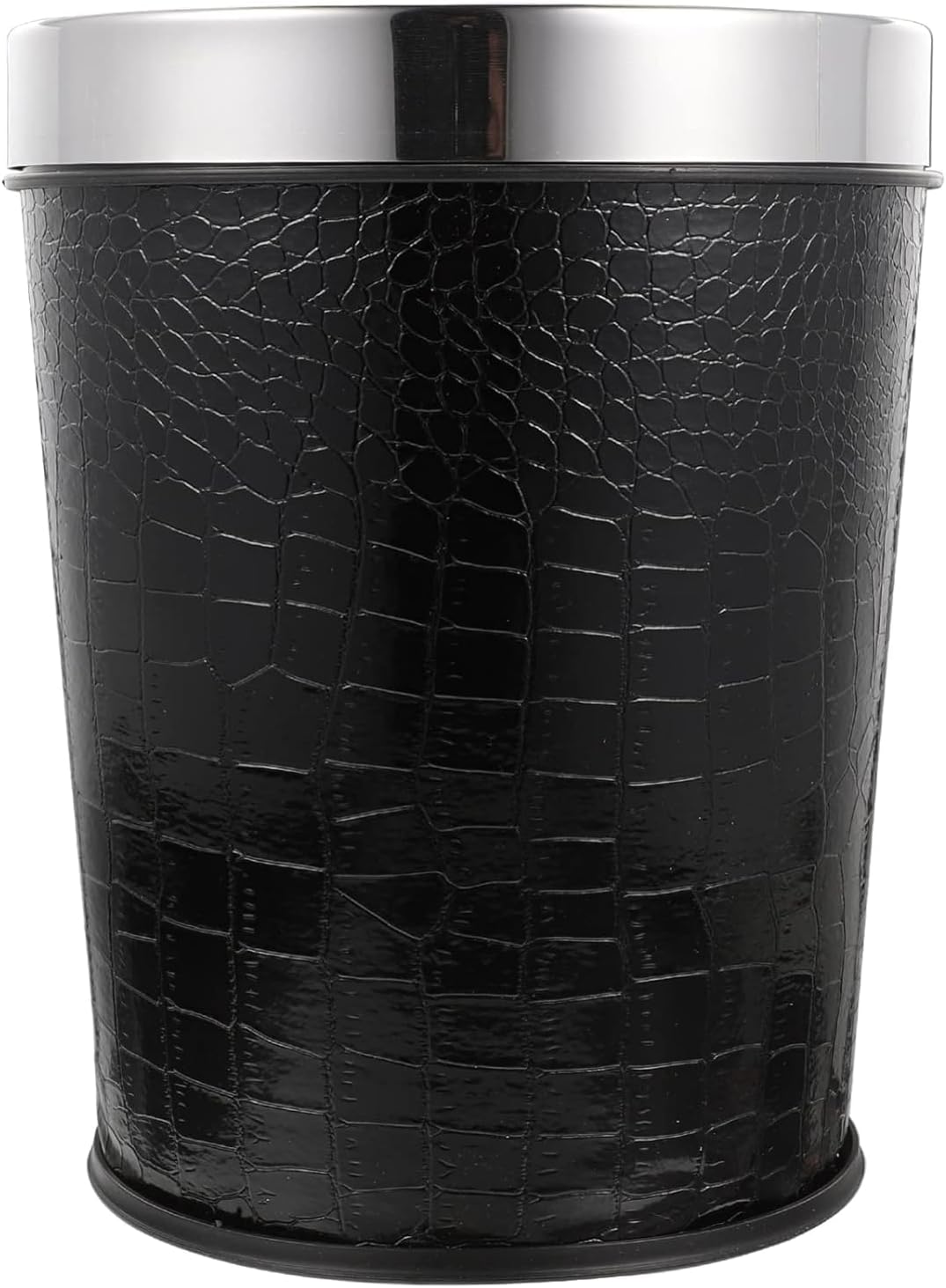 Amazon.com: NOLLAM Trash can 13L Trashcan Vintage Leather Trash Can ...