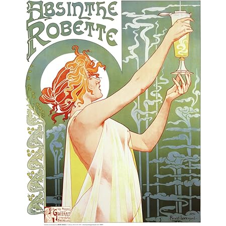 Amazon.com: Absinthe Robette Mini Poster 16 x 20in: Prints: Posters ...