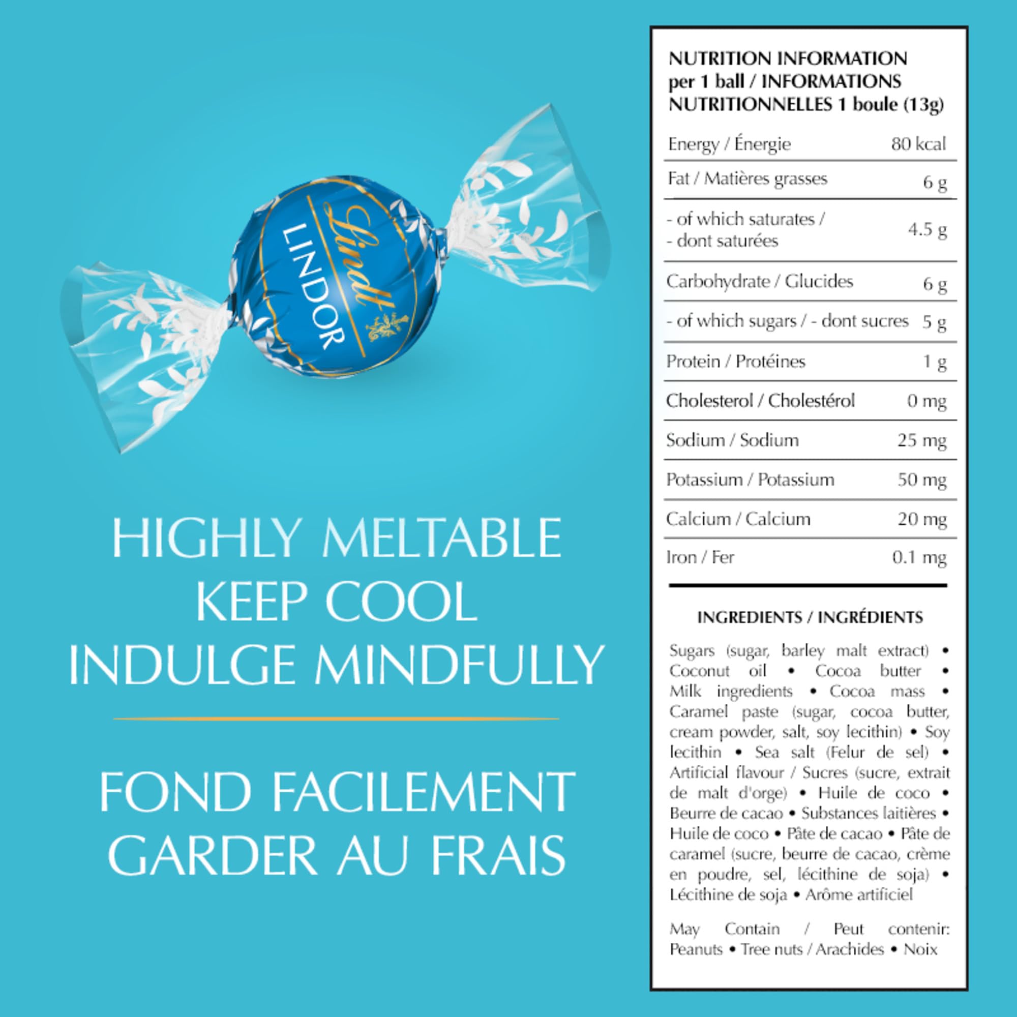 Lindt LINDOR Milk Caramel...B0CFG6WG56 | Encarguelo.com.ve