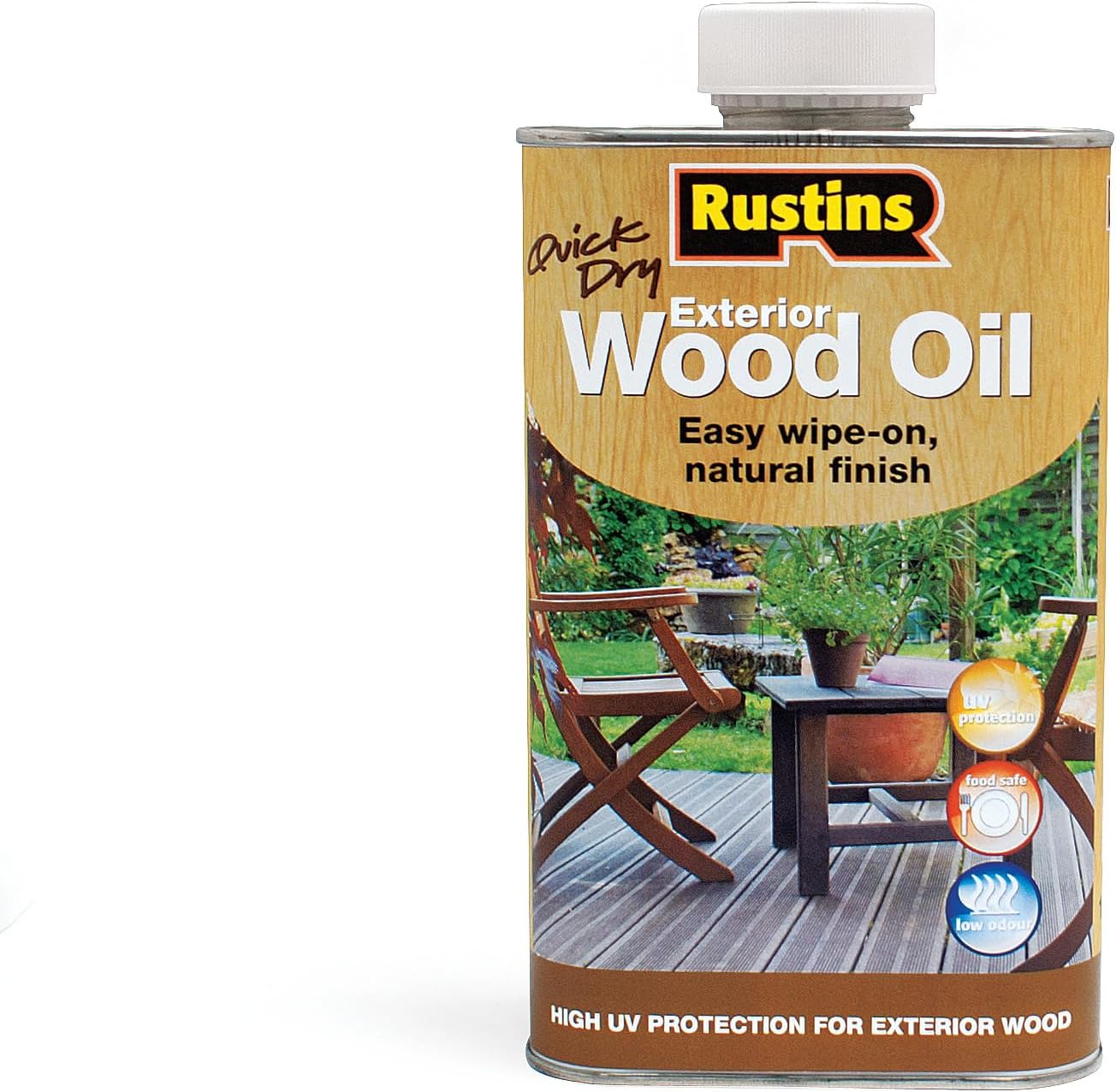 Rustins EWDOIL500 Exterior Wood Oil 500ml : Amazon.co.uk: DIY & Tools