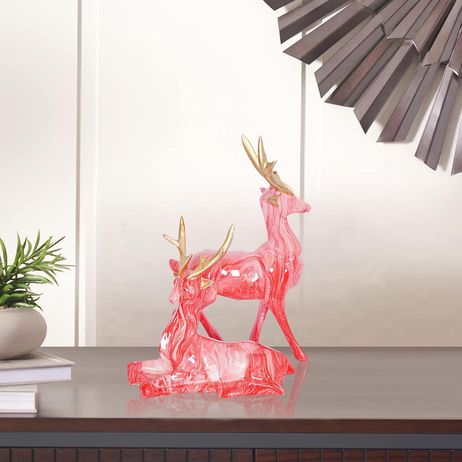 Buy zart Deer Showpiece for Home Decor Showpiece & Hiran Showpiece for ...