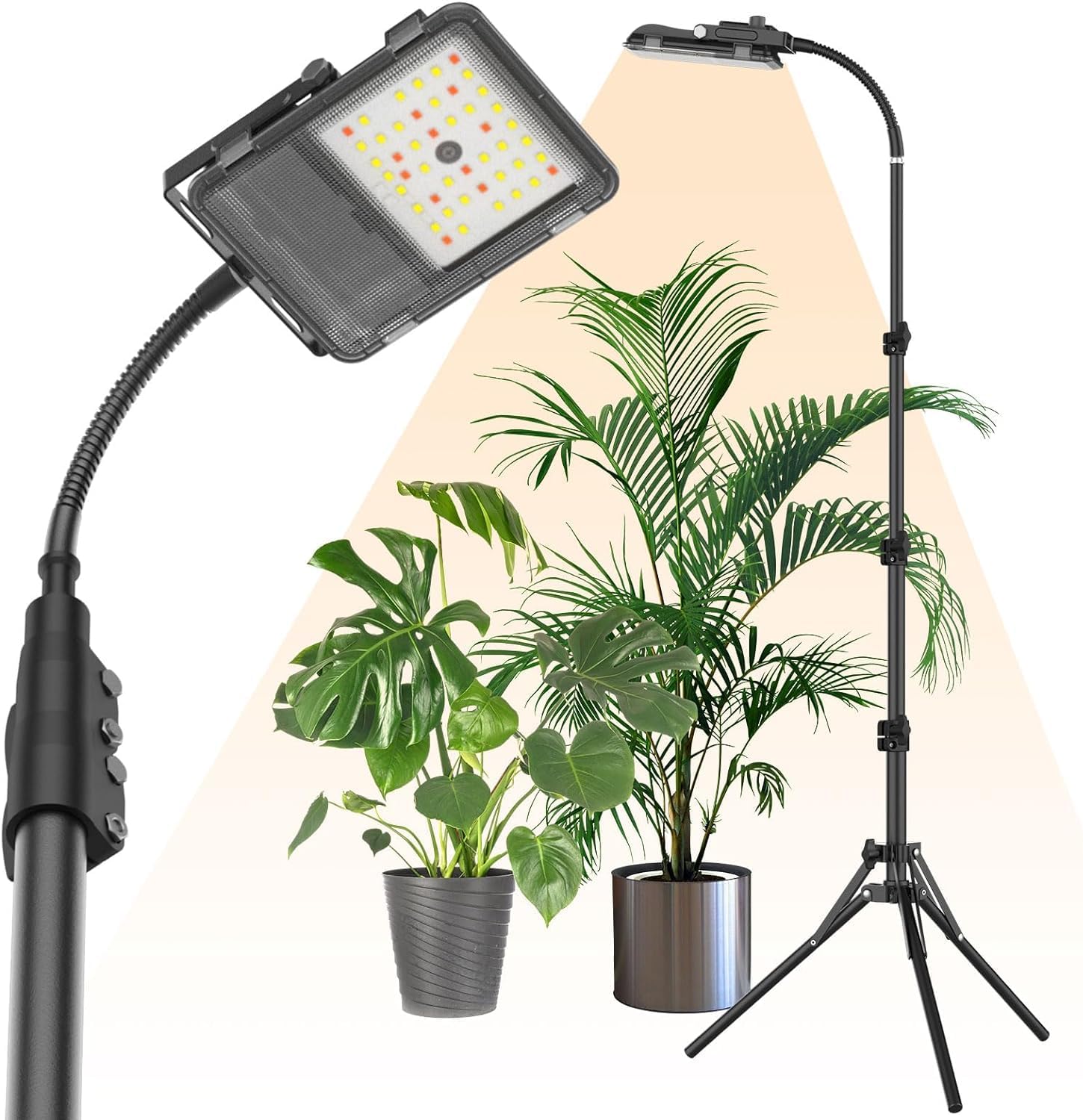 Amazon.com: SANSI Grow Light with Stand, Full Spectrum 250W Equiv. LED ...