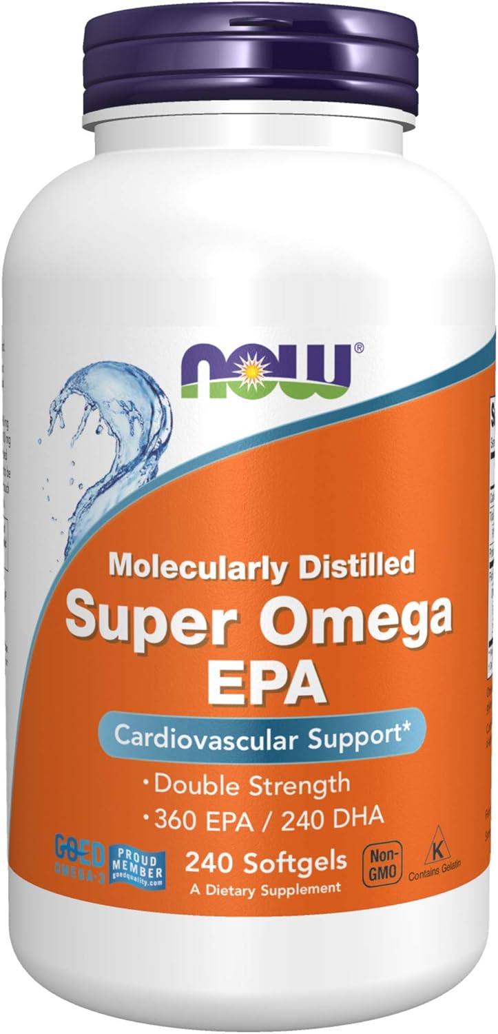 Amazon.com: NOW Supplements, Super Omega EPA, 360 EPA / 240 DHA ...