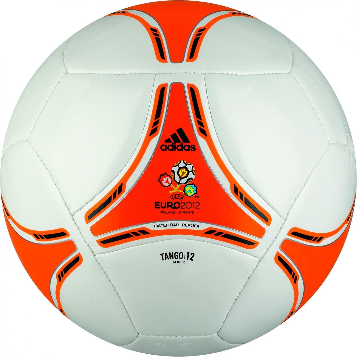 Adidas TANGO 12 Glider Ball UEFA EURO 2012 running white-warning - 5 ...