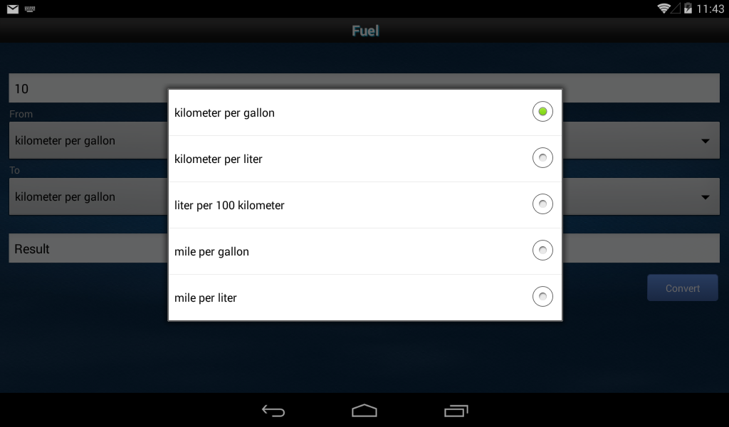 Conversion Calculator - App on Amazon Appstore