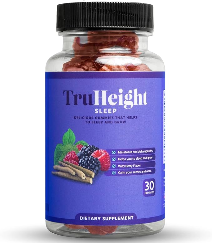 Amazon.com: TruHeight Sleep Gummies - Natural Sleep Aid for Maximum ...
