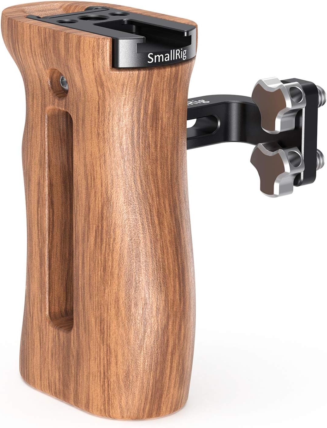 SMALLRIG Camera Wooden Hand Grip Universal for Both Right and Left Side ...