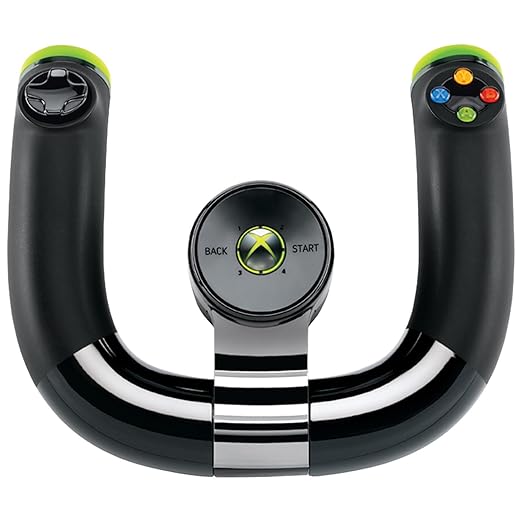 Amazon.com: Xbox 360 Wireless Speed Wheel : Video Games