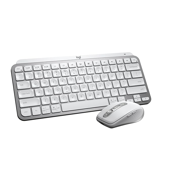 Buy Logitech Mx Keys Mini Wireless Illuminated Keyboard And Mx Anywhere 3 Mouse Combo For Windows