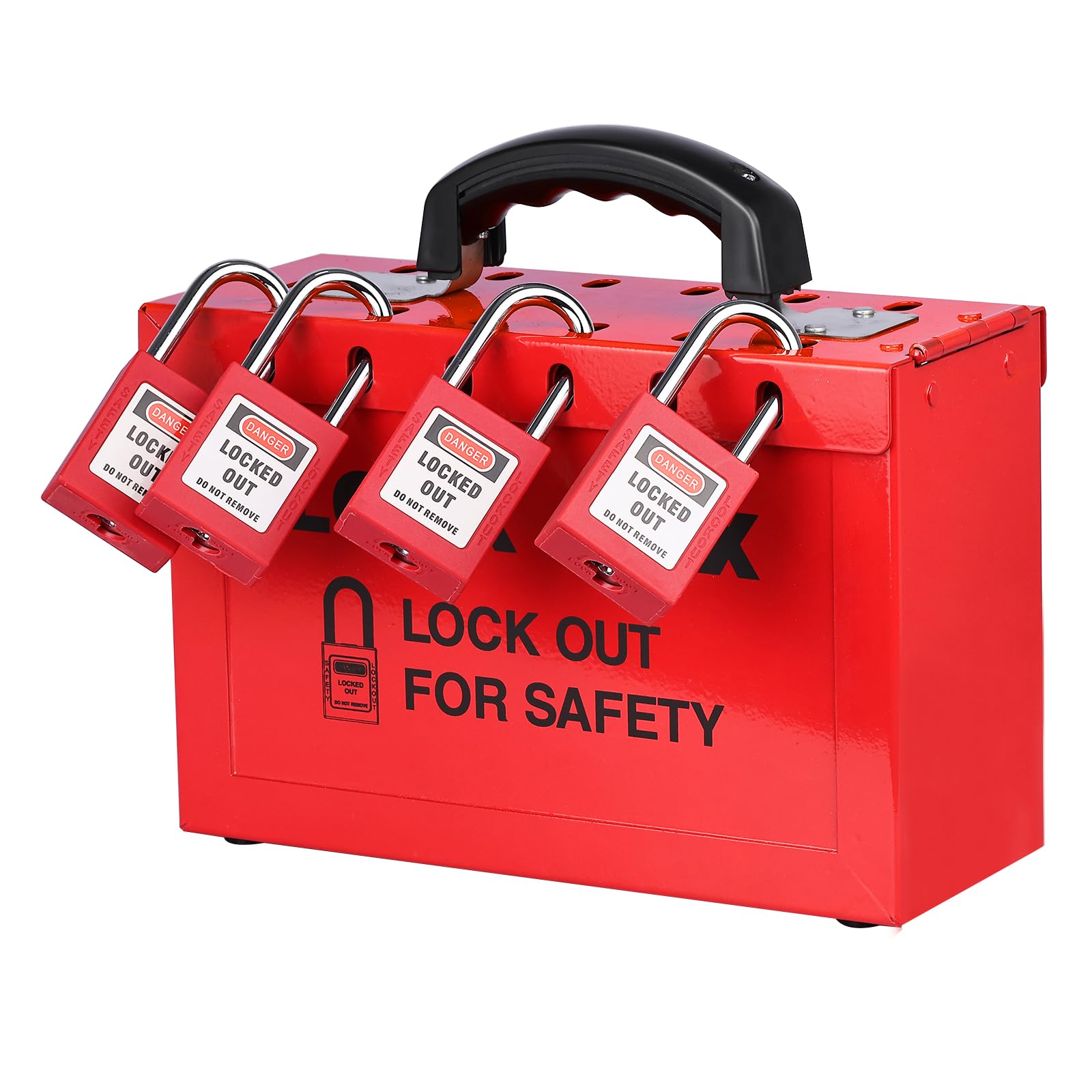 Lockout Tagout Box Lockout Tagout Box, Tragbare Gruppenschloss Box Mit