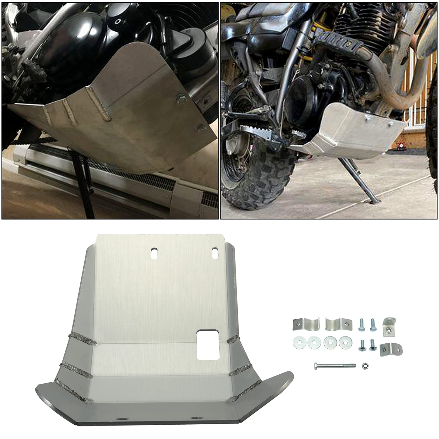 Yamaha Xt250 Accessories KUAFU Aluminum Skid Bash Plate Compatible With ...