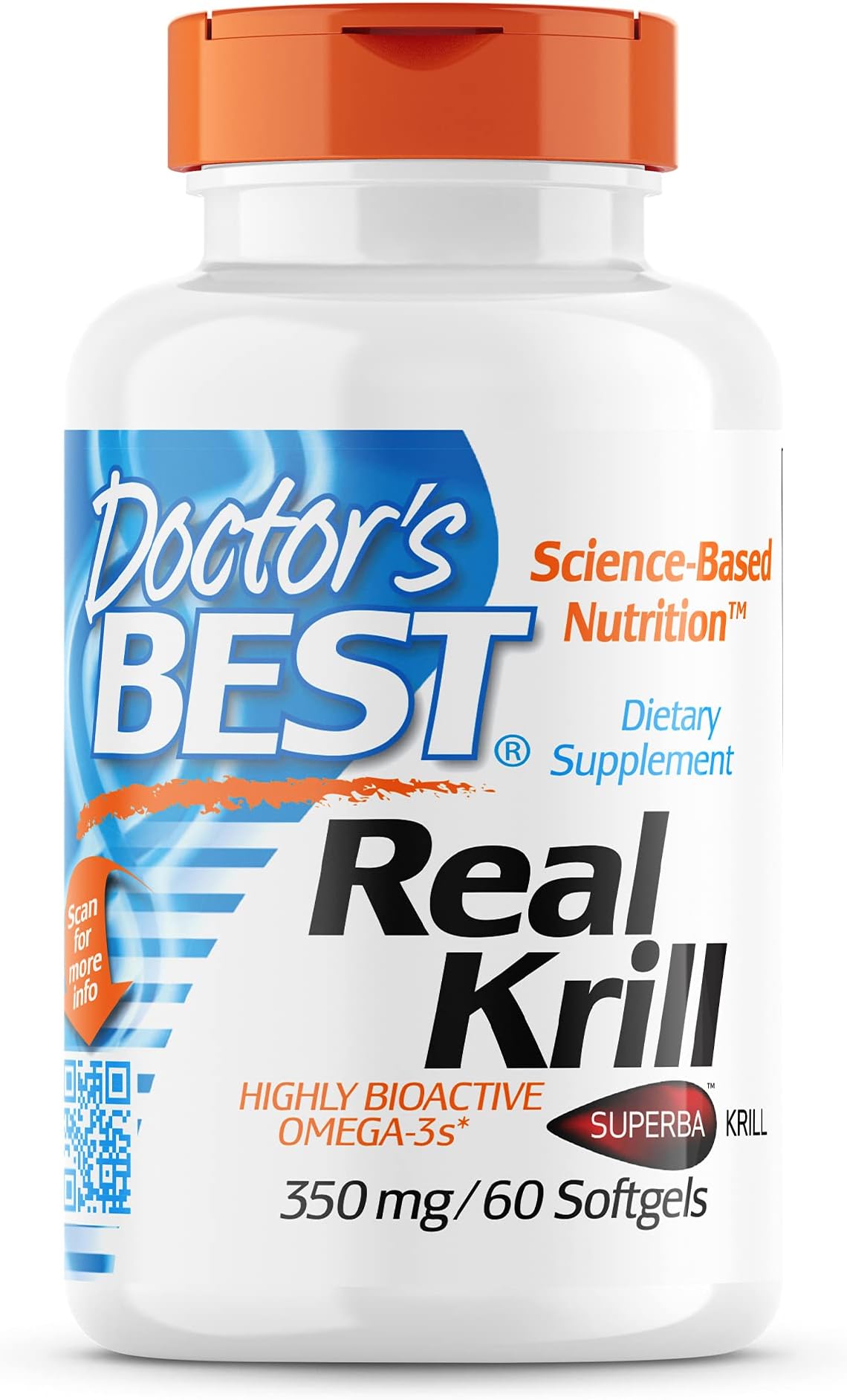 Amazon.com: Doctor's Best Real Krill, 350mg 60-Count : Health & Household
