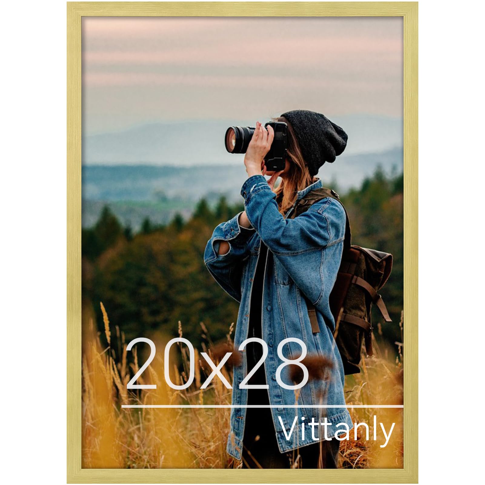 Amazon.com - Vittanly 20x28 Picture Frame for Wall, Plexiglass ...