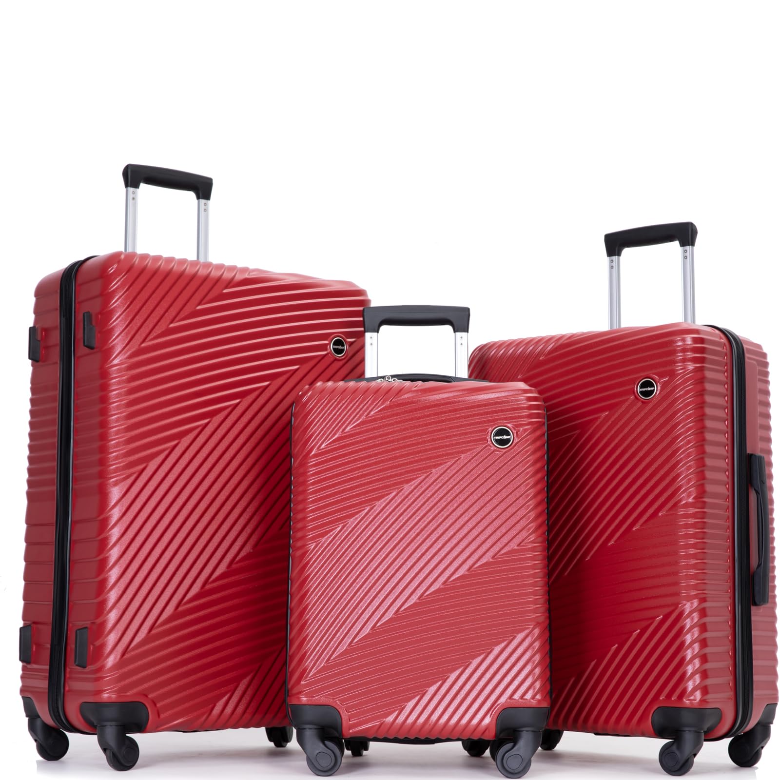 Snapklik.com : Travelhouse Luggage Sets, Expandable Hardside Suitcases ...
