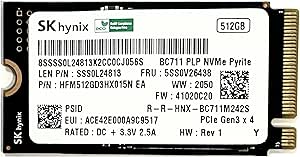 Amazon.com: Oemgenuine OEM SKHynixx 512GB M.2 PCI-e NVME Internal Solid ...