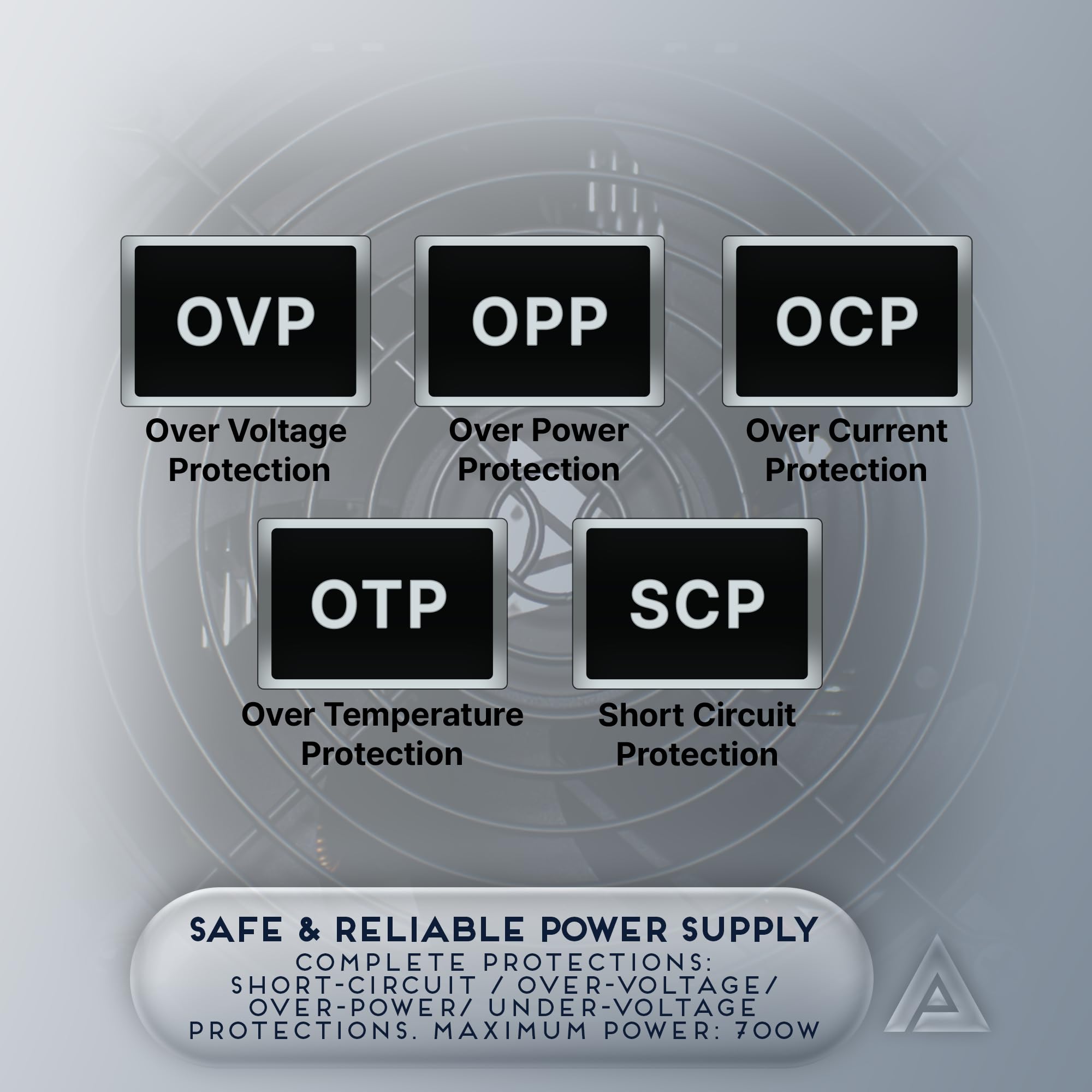 Snapklik.com : Apevia ATX-SP700 Spirit ATX Power Supply