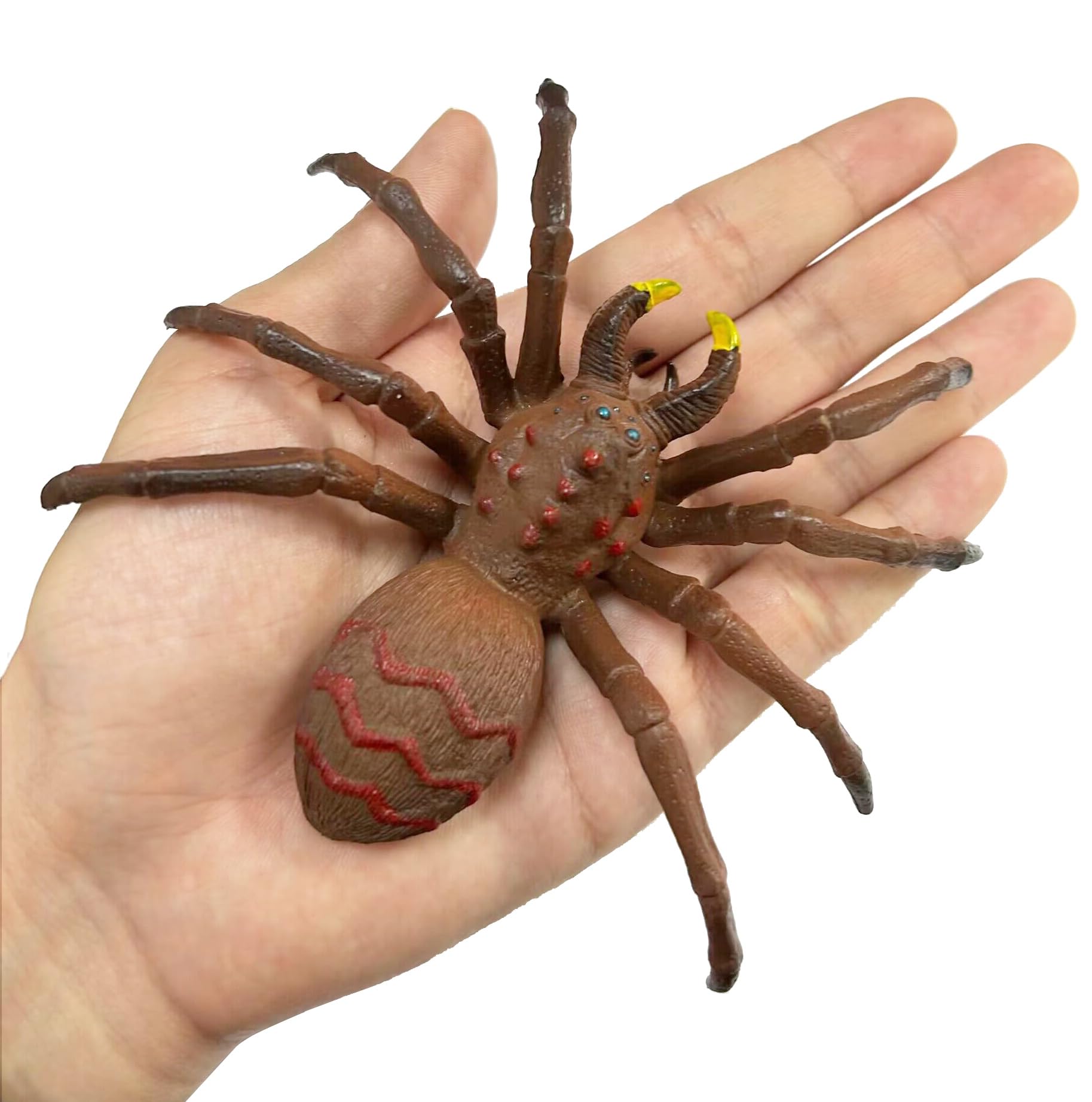 Amazon.com: RAXCONN Giant Realistic Spider, Brown Fake Spider, Spider ...