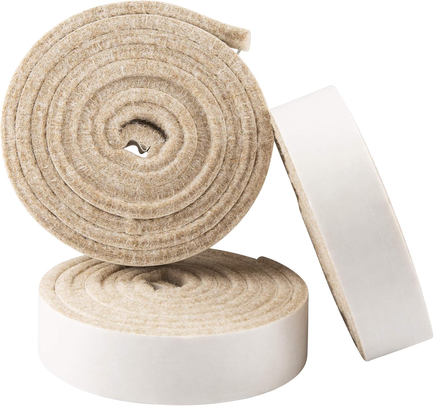 Snapklik.com : Softtouch 1 X 60 Self-Stick Heavy Duty Felt Strips