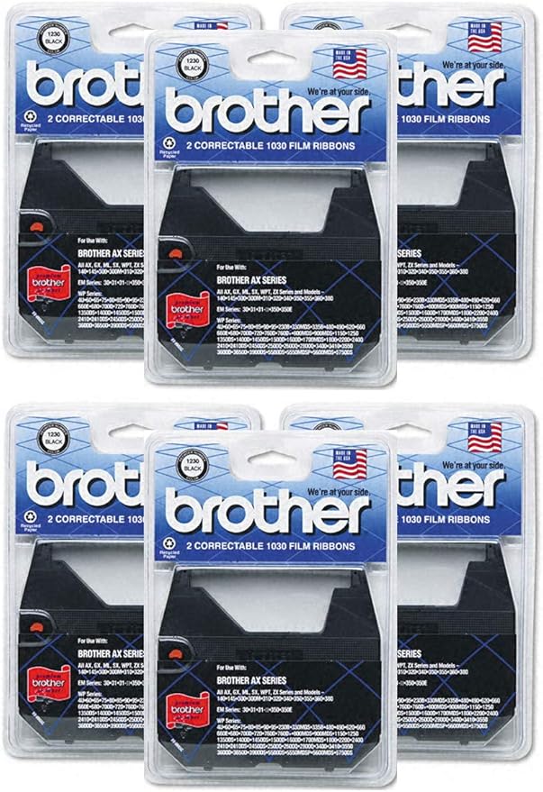Amazon.com : Brother 1030 Correctable Ribbon for Daisy Wheel Typewriter ...