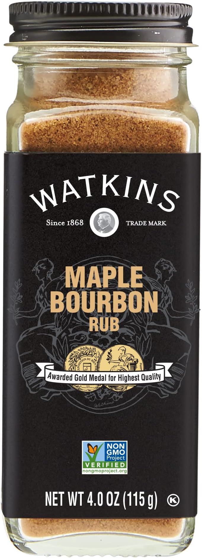 Amazon.com : Watkins Grilling Maple Bourbon Seasoning, 4 oz (Pack of 1 ...