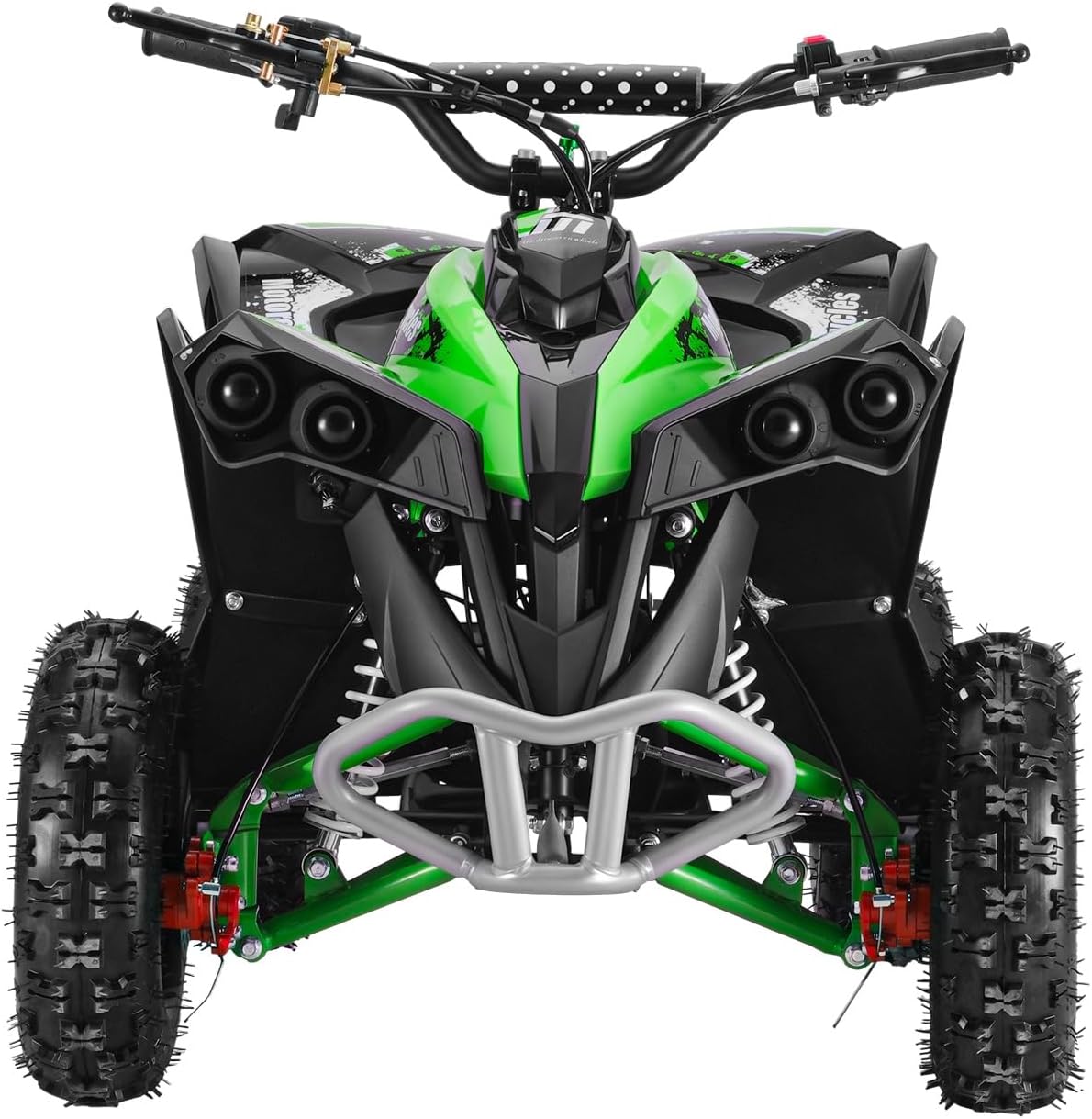 Amazon.com: Saterkali 2-Stroke 49CC ATV 4 Wheeler Ride On Car for Big ...