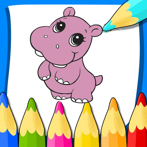 Coloring Baby Hippo Pages : Coloring Book for Kids - App on Amazon Appstore
