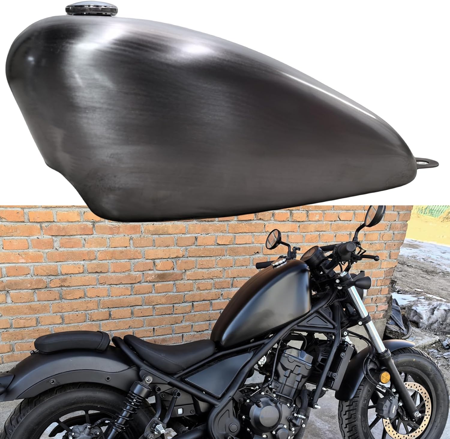 Amazon.com: Handmade Motorcycle Petrol Fuel Tank For HONDA Rebel CM300 CM500 2017-2023 2018 ...