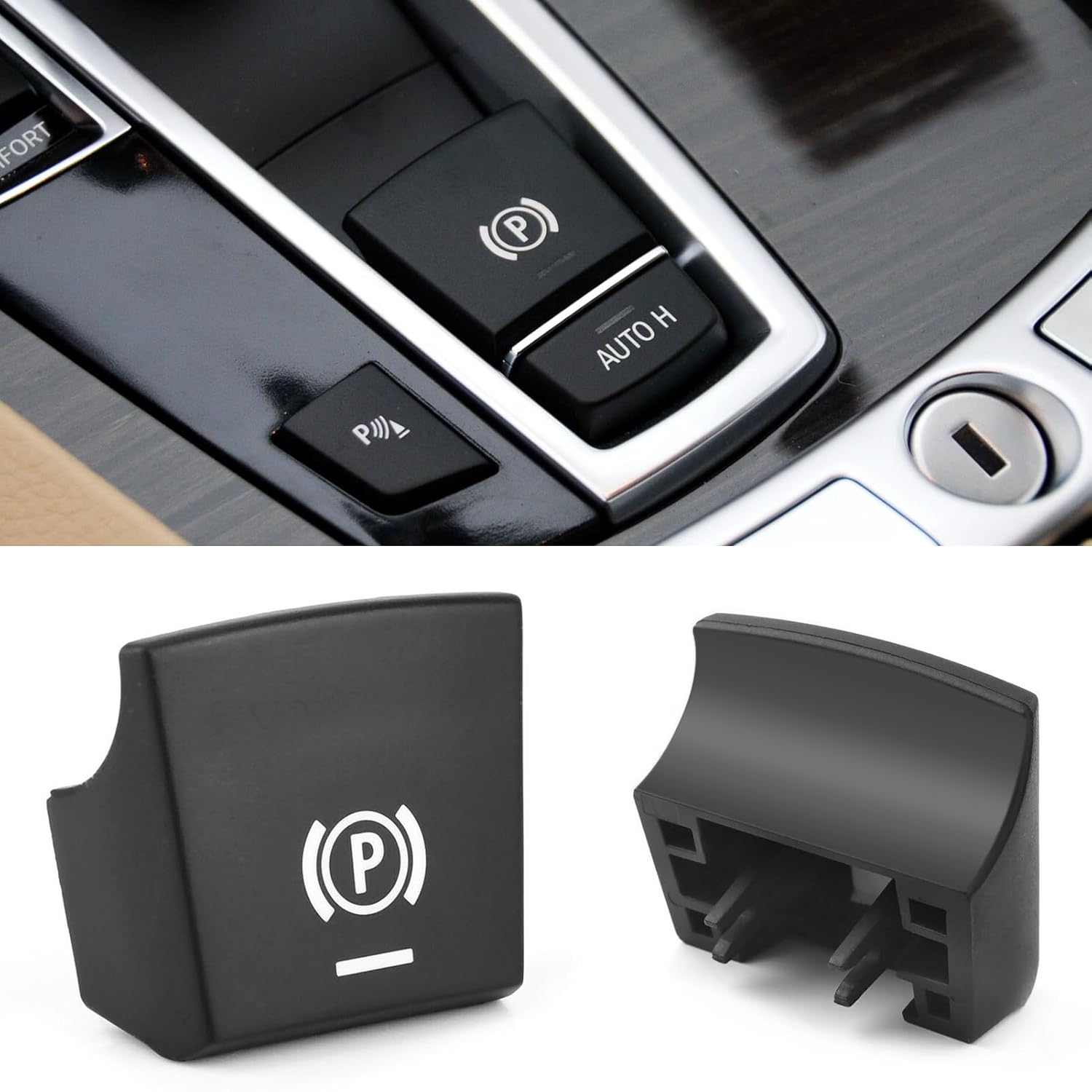 Jaronx Compatible with BMW Parking Brake Button 5‘ F10/6’ F12/7' F01/X3 ...