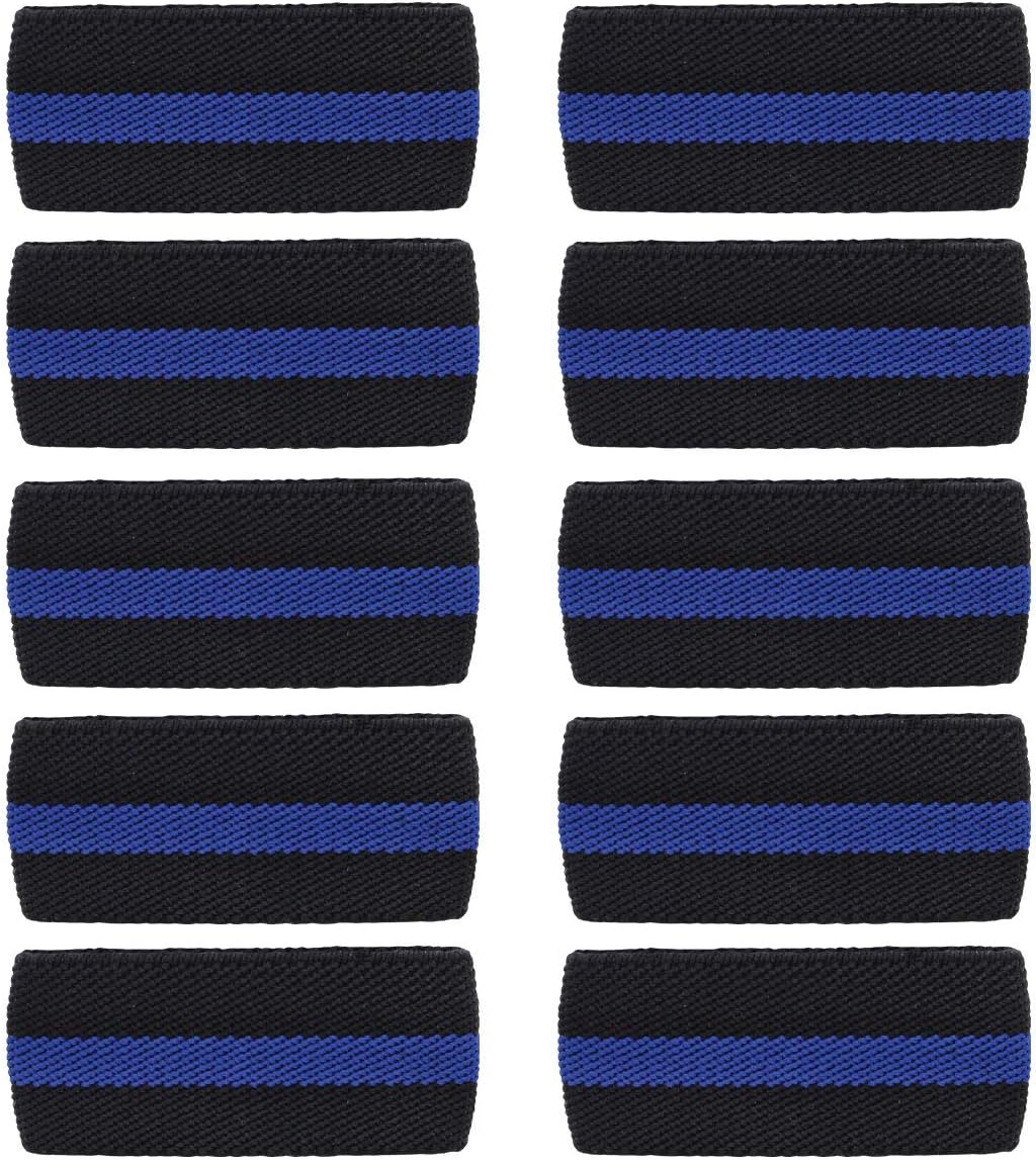 Amazon.com: Rothco Thin Blue Line Mourning Bands -10 Pack : Office Products