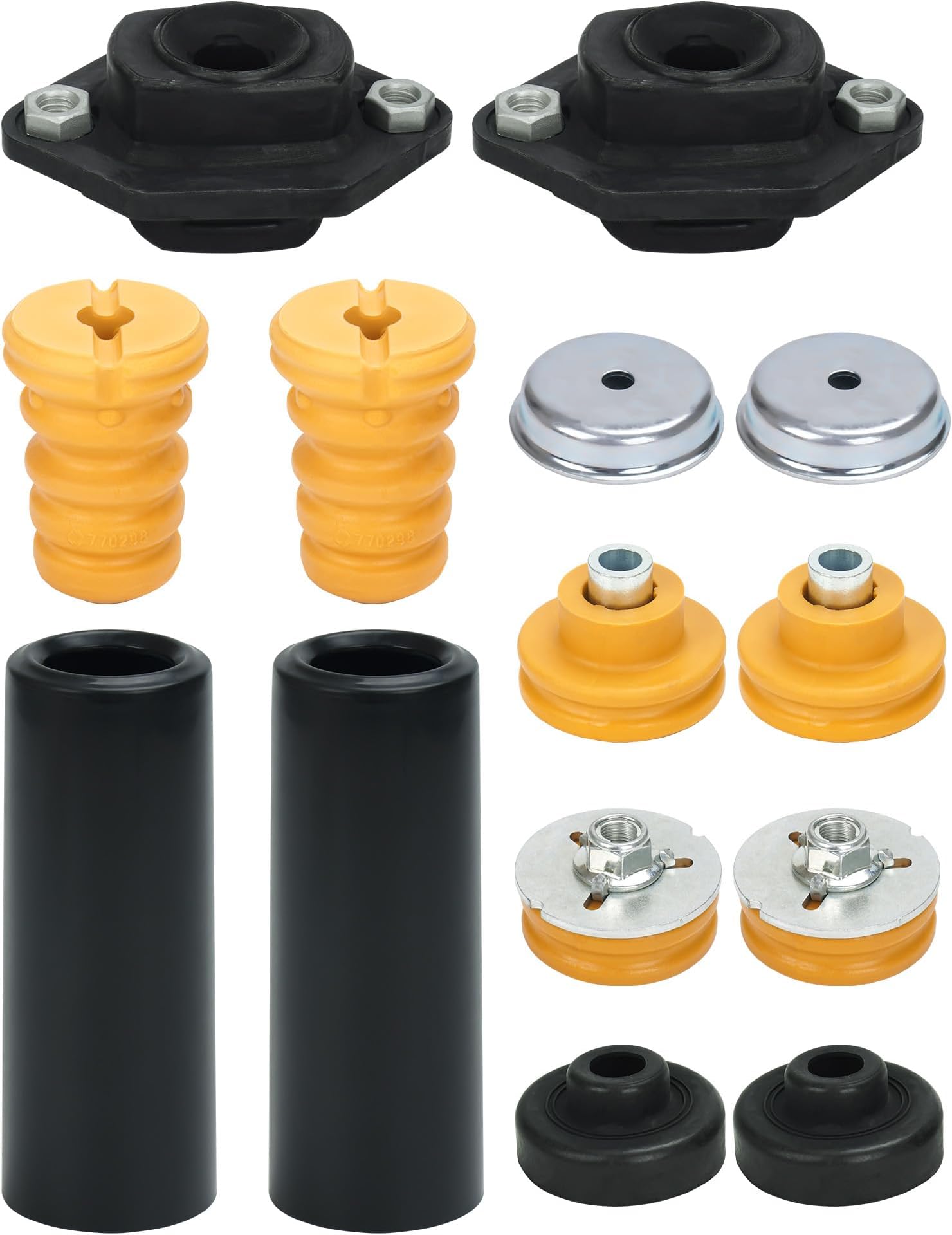 Amazon.com: Bapmic 33536767334 Rear Foam Shock Absorber Bumper Stop for ...