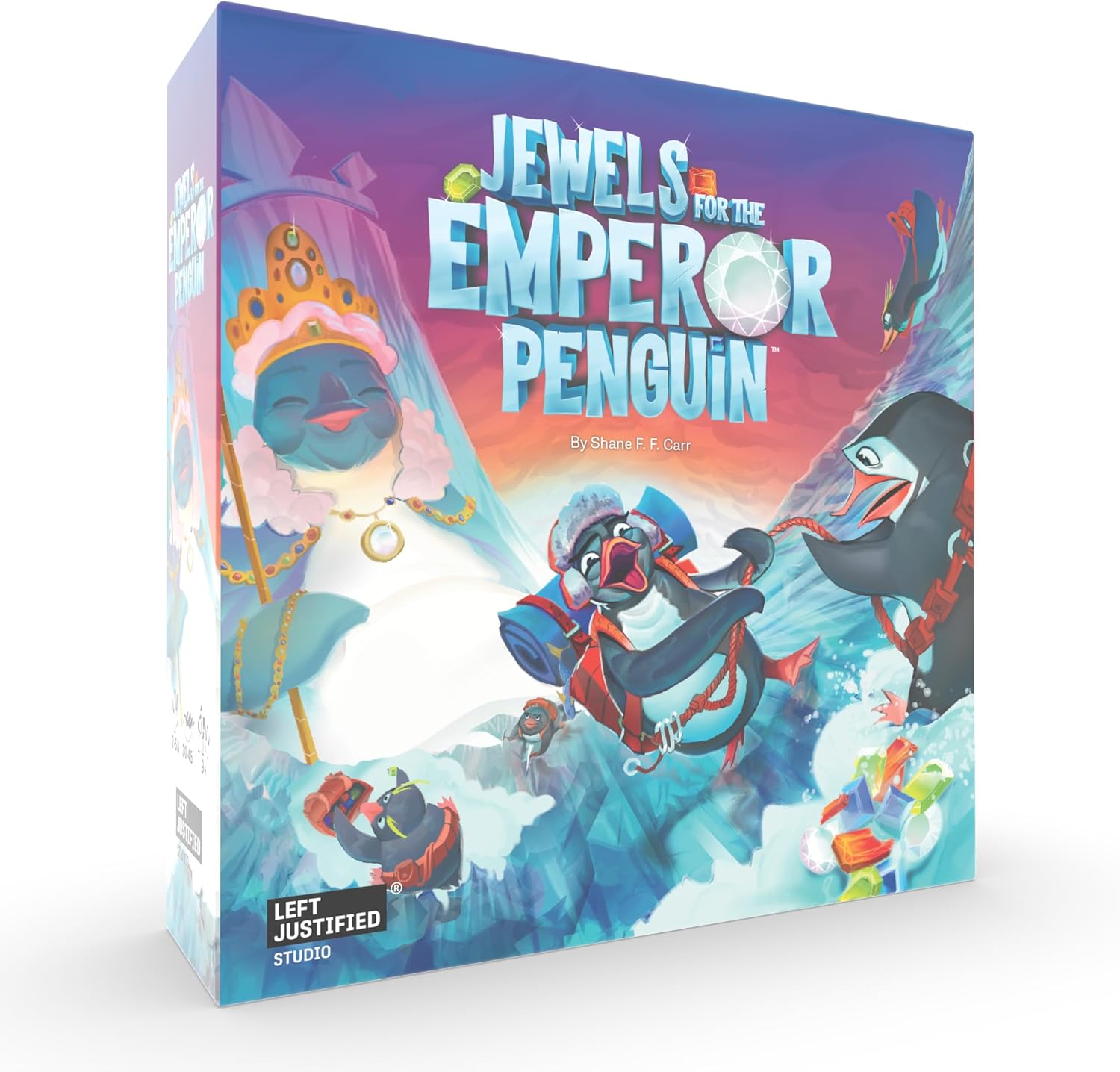 Amazon.com: Left Justified Jewels for The Emperor Penguin Board Game ...
