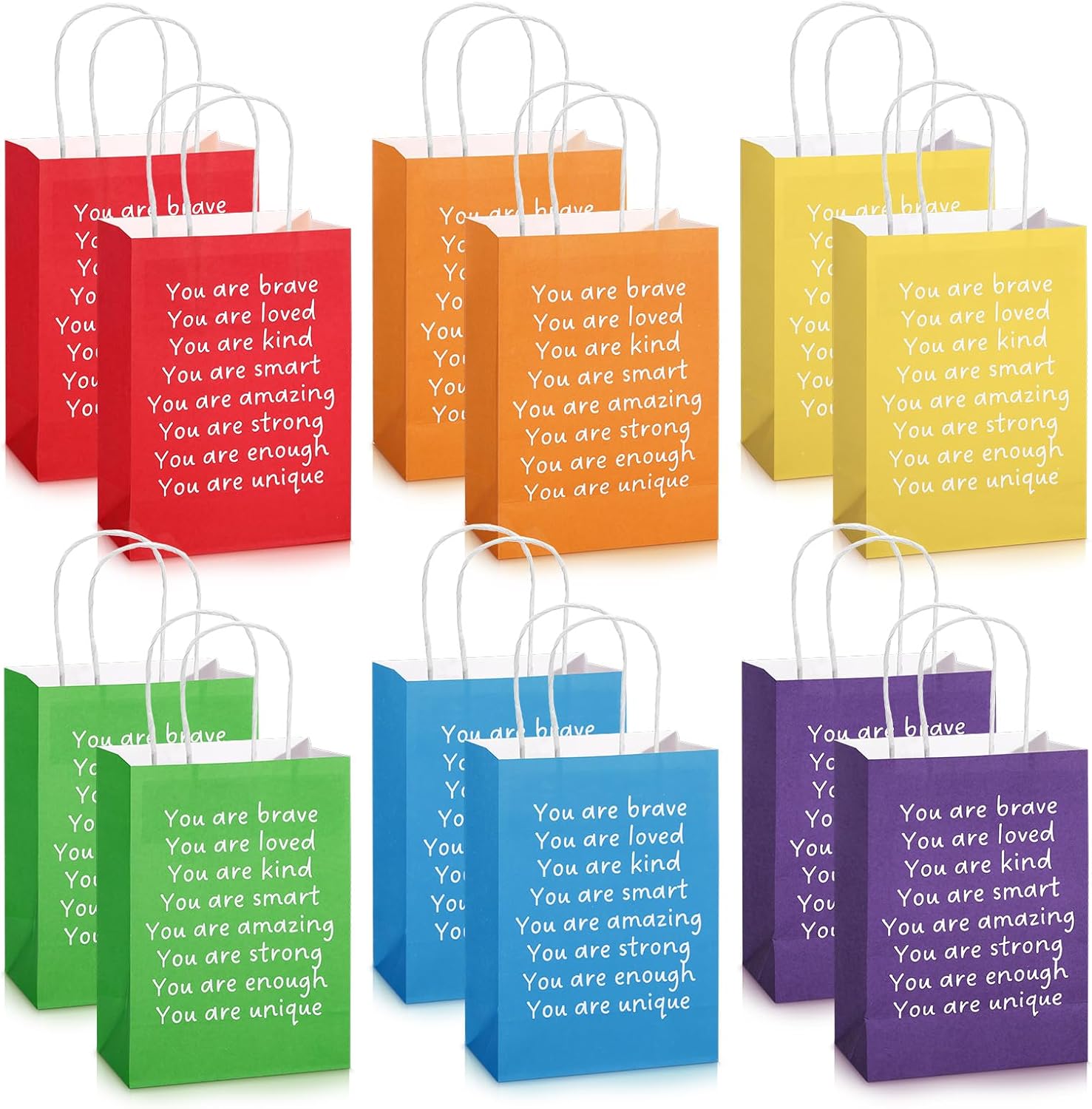 Amazon.com: Coume 12 Pcs Back to School Gifts Bags for Students ...