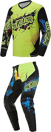 Amazon.com: Motocross Jersey Pant Combo MX Gear Set Dirt Bike Enduro ...