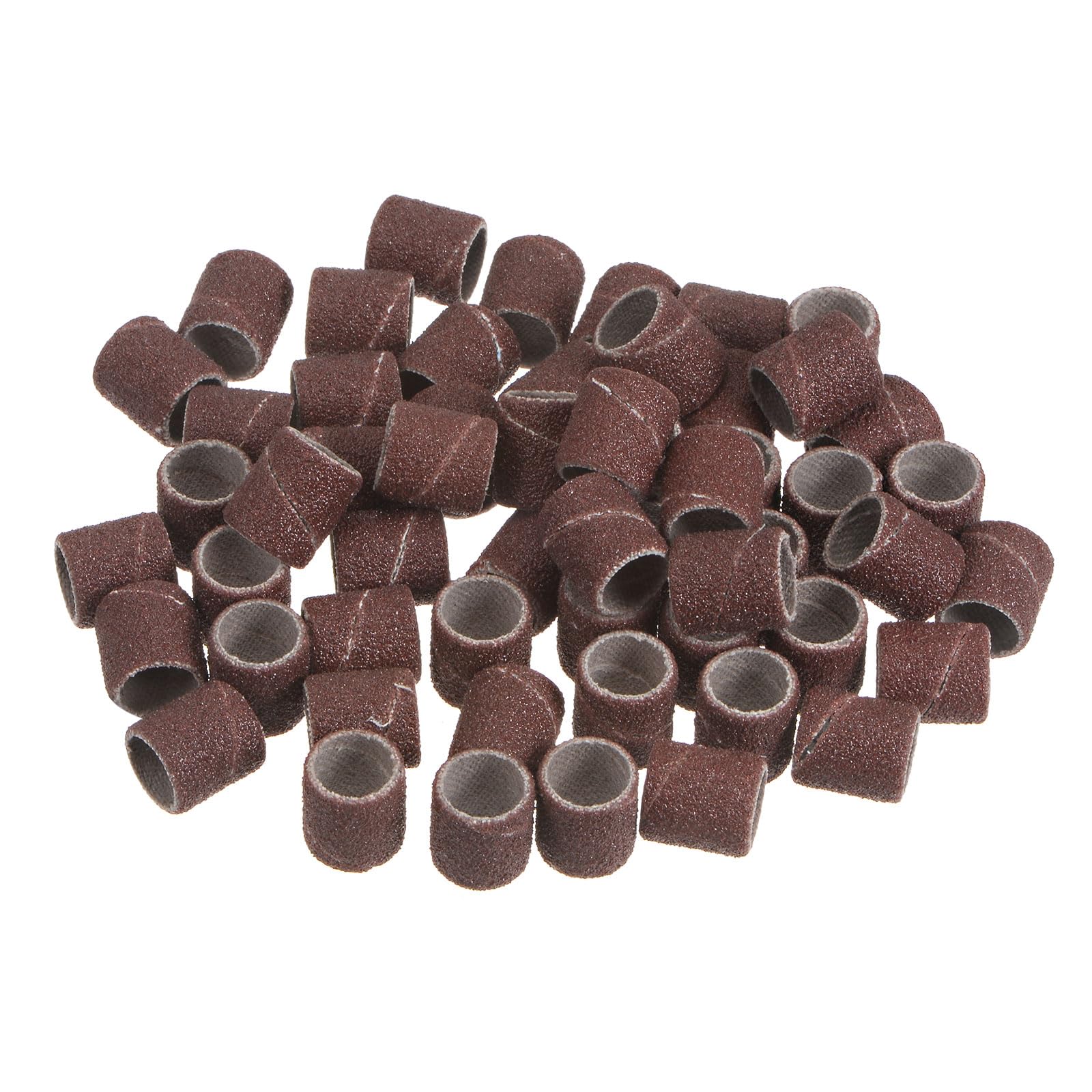 HARFINGTON 50pcs Sanding Drums 3/8 Inch Mini Sanding Sleeves 120 Grit ...