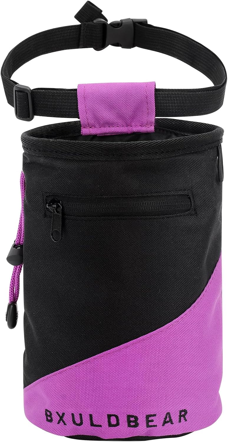 Amazon.com : BXULDBEAR Chalk Bag, Chalk Bag Bouldering, Gymnastics ...