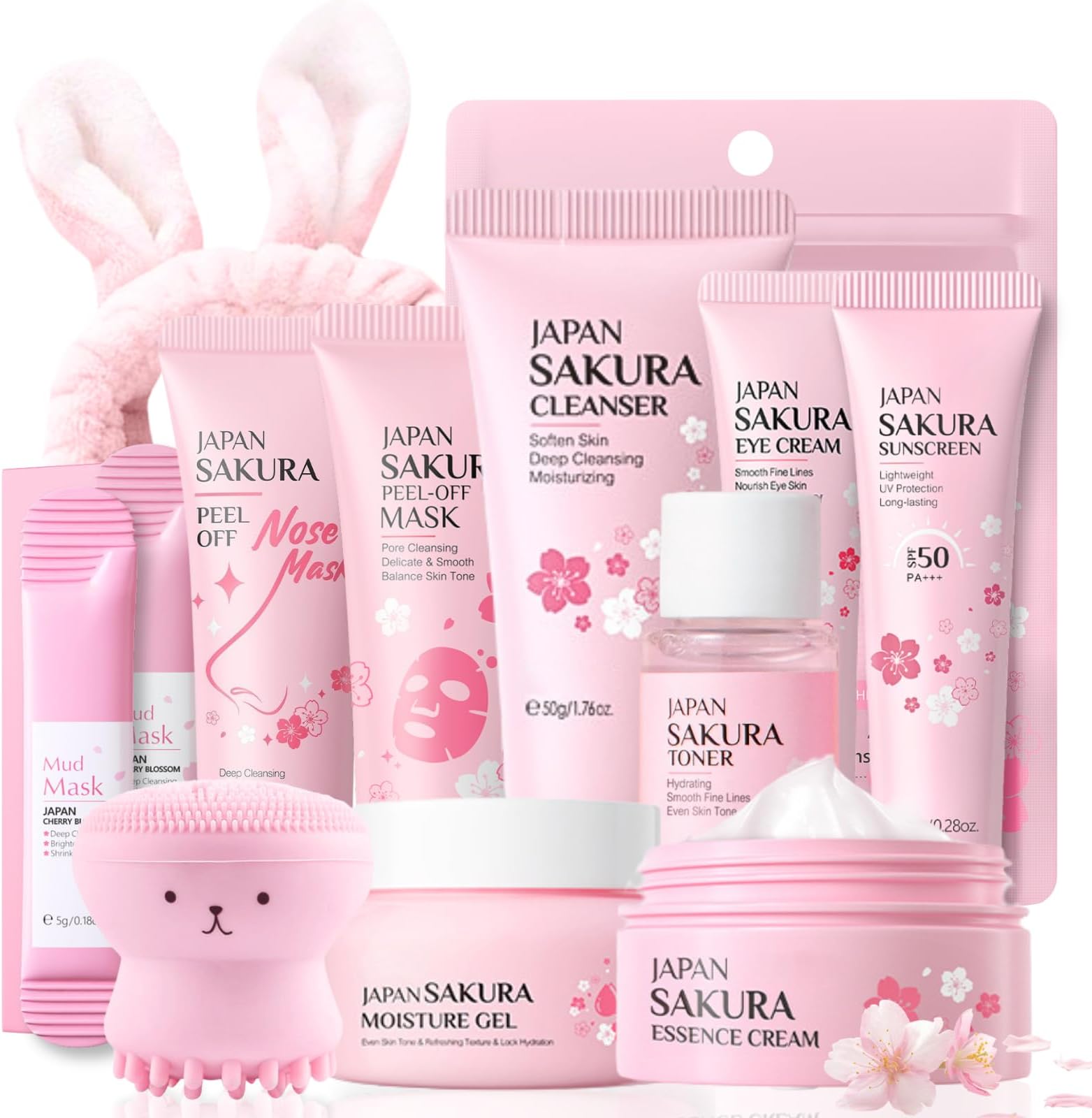 Amazon.com: Japan Sakura Skin Care For Kids Set, Kids Skin Care Set For ...