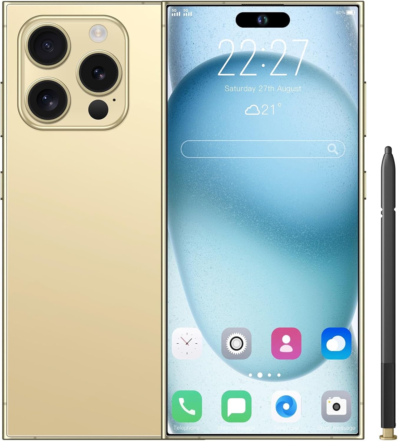 Amazon.com: viqee A15 Ultra Unlocked Phones, 5G Cell Phone Android 14.0 ...