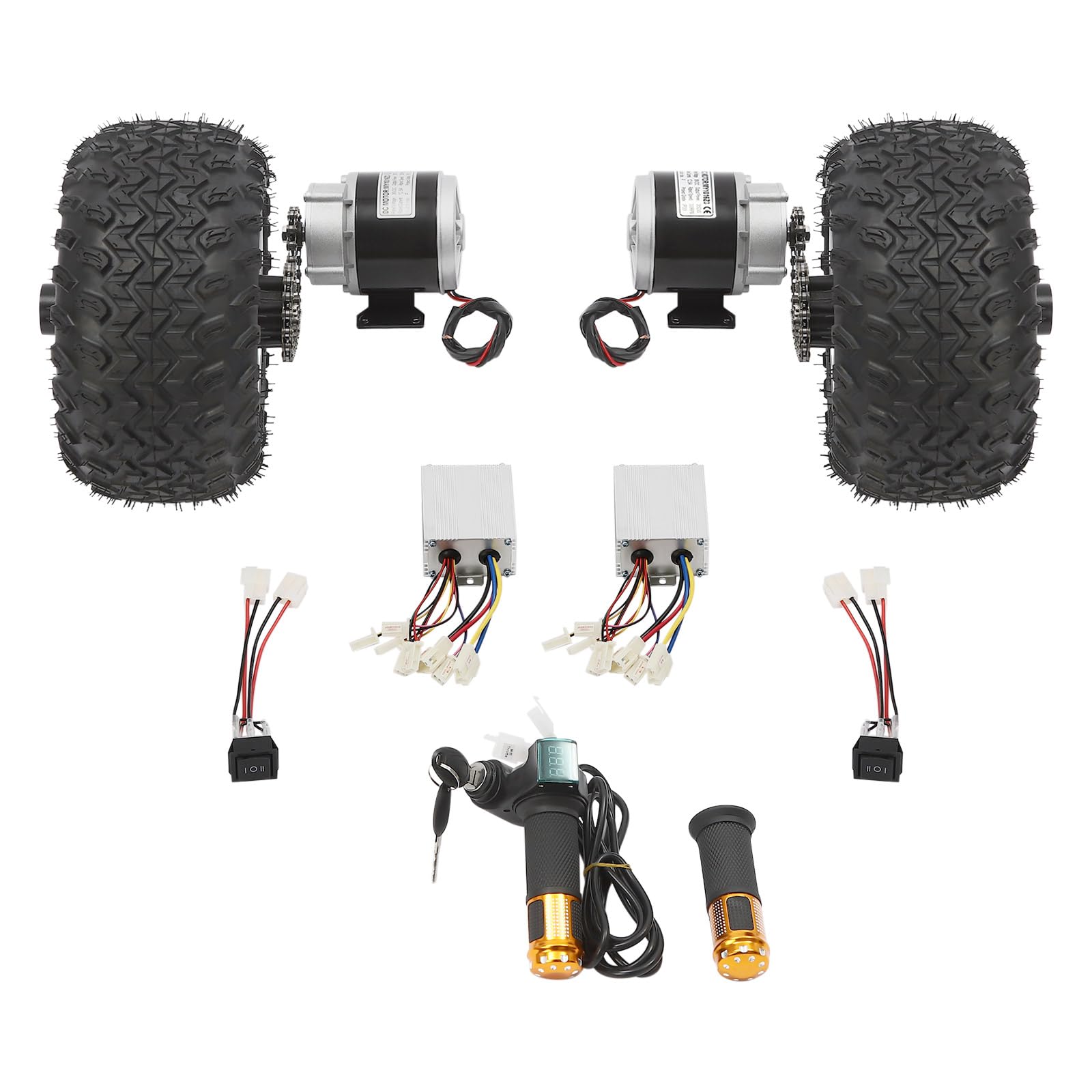 Amazon.com: 10" Motor Conversion Kit, Motor Drive Air Wheel Conversion ...