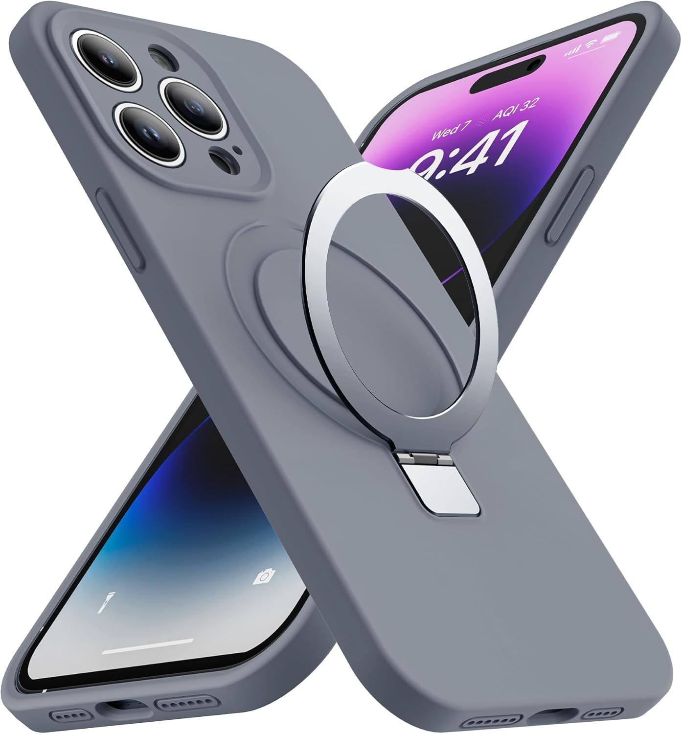 Amazon.com: SKYLMW Designed for iPhone 12 Pro Case with Magnetic ...