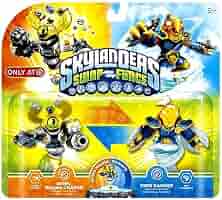 Nitro Magna Charge Rattle Shake Swap Force Character Figures; Night