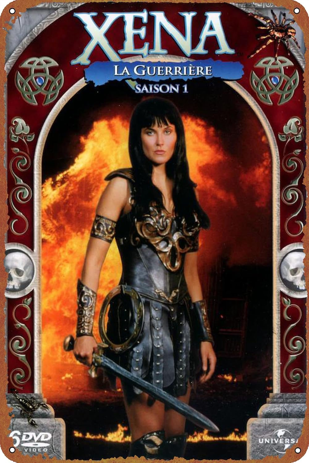 Amazon.com : Xena: Warrior Princess posters Metal Plaque Tin Sign ...