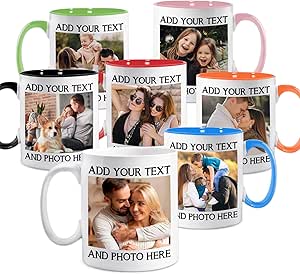 Amazon.com: Personalized Custom Coffee Mug - 11-15oz Ceramic Mug w ...