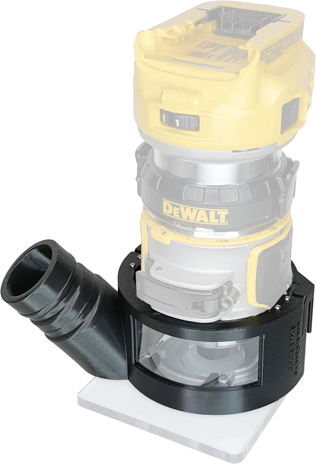 Amazon.com: DigitalContrast Hose Adapter, Fits DeWalt DCW600 Cordless ...