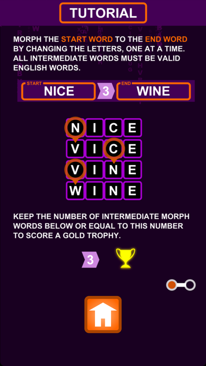 Word Edge - A Word Morphing Puzzle Game - App on Amazon Appstore